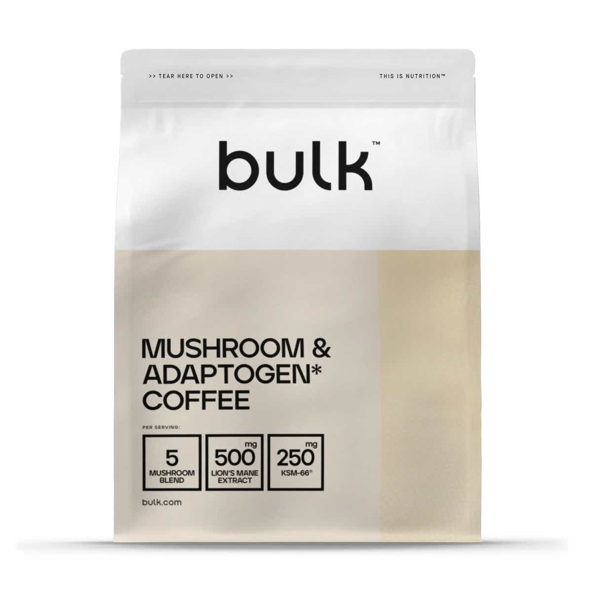 Mushroom Coffee | Champignons et Ashwagandha | Bulk™