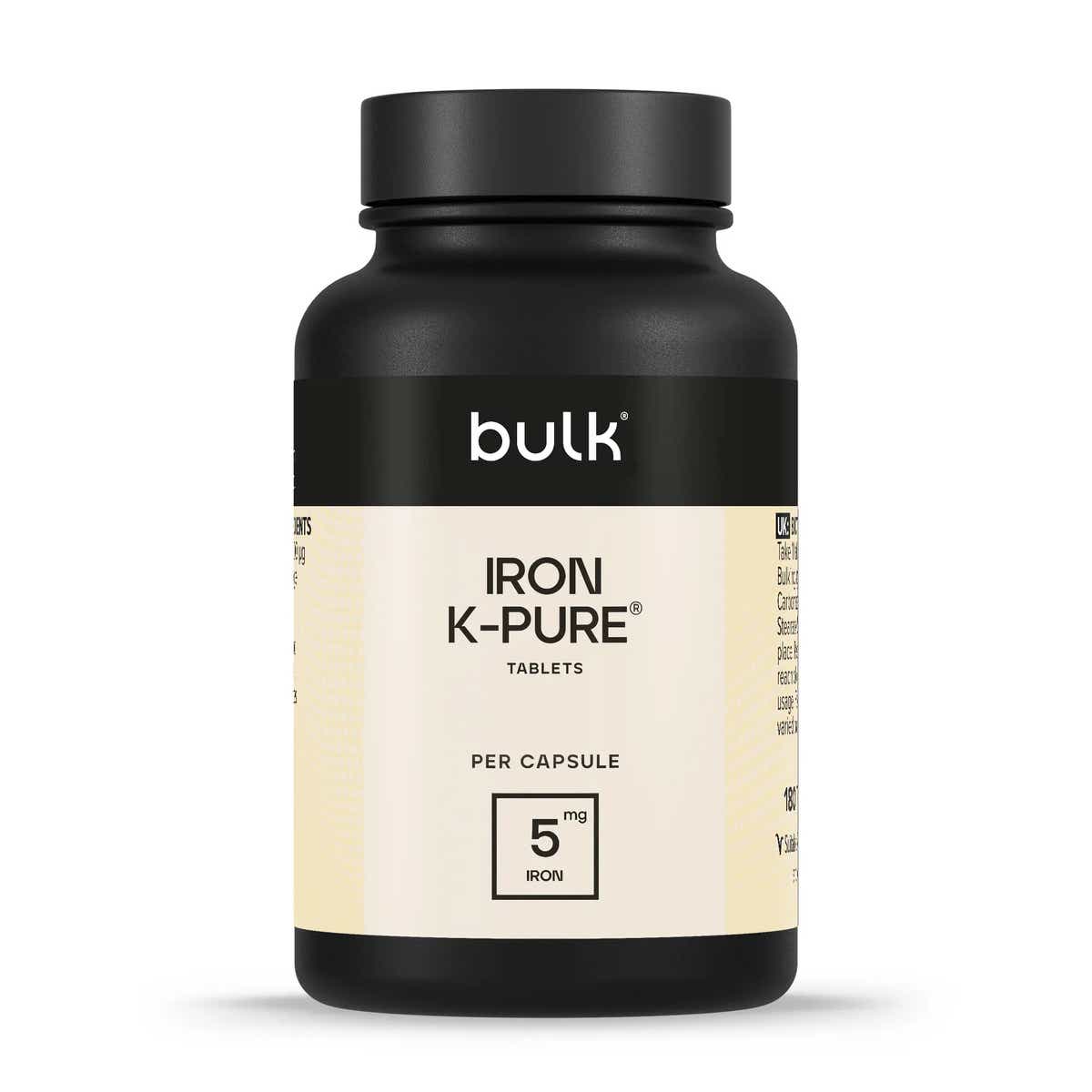 Complément de Fer | Gélules de Bisglycinate Ferreux | Bulk™