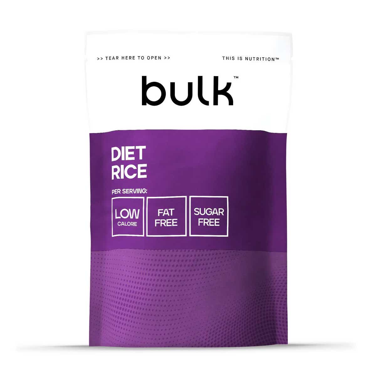 Diet Rice|Glucomannan Rice|Zero Fat & Sugar|Bulk™ IE