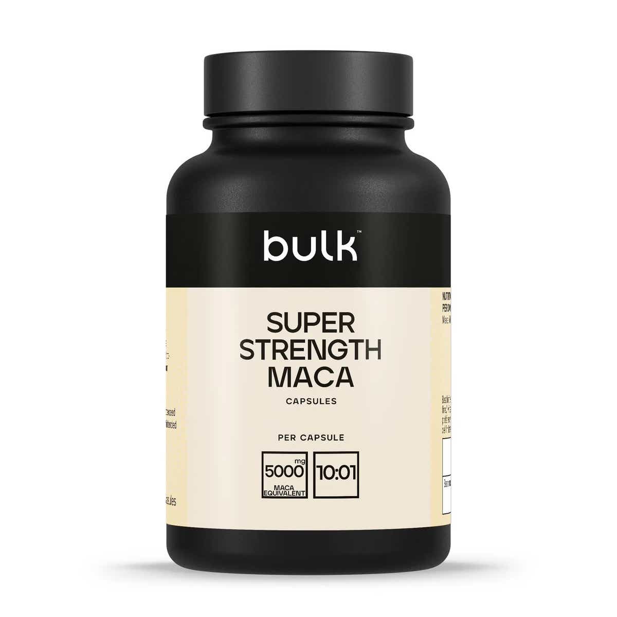 Cápsulas de Maca | Extrato de Alta Resistência 10:1 | Bulk™