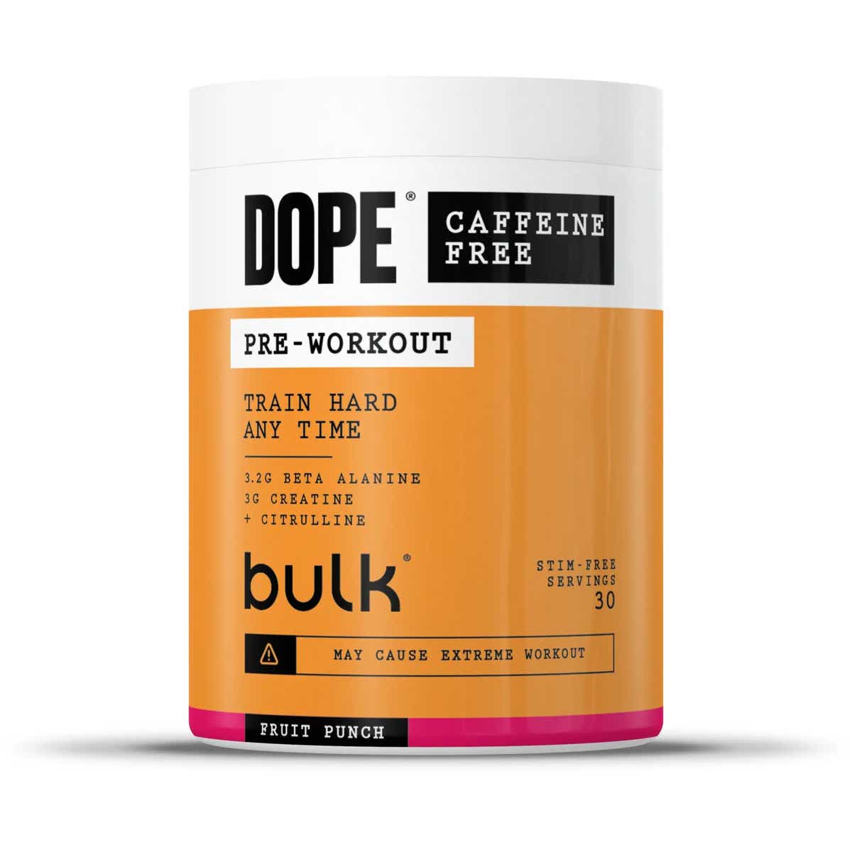 Dope sem cafeína | Pré-treino sem estimulantes | Bulk™
