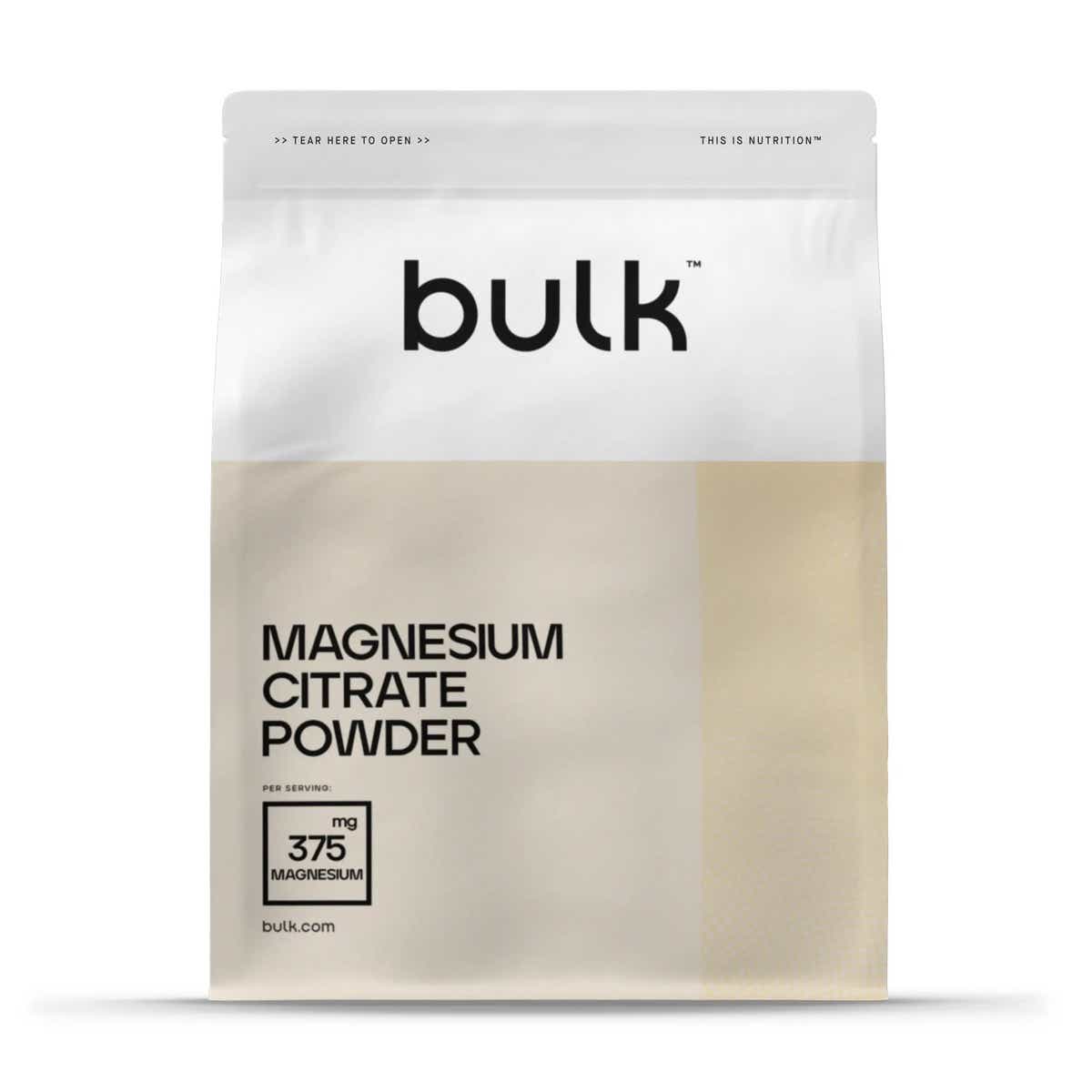 Magnesium Citrate Powder | Premium Bioavailable Form | Bulk™