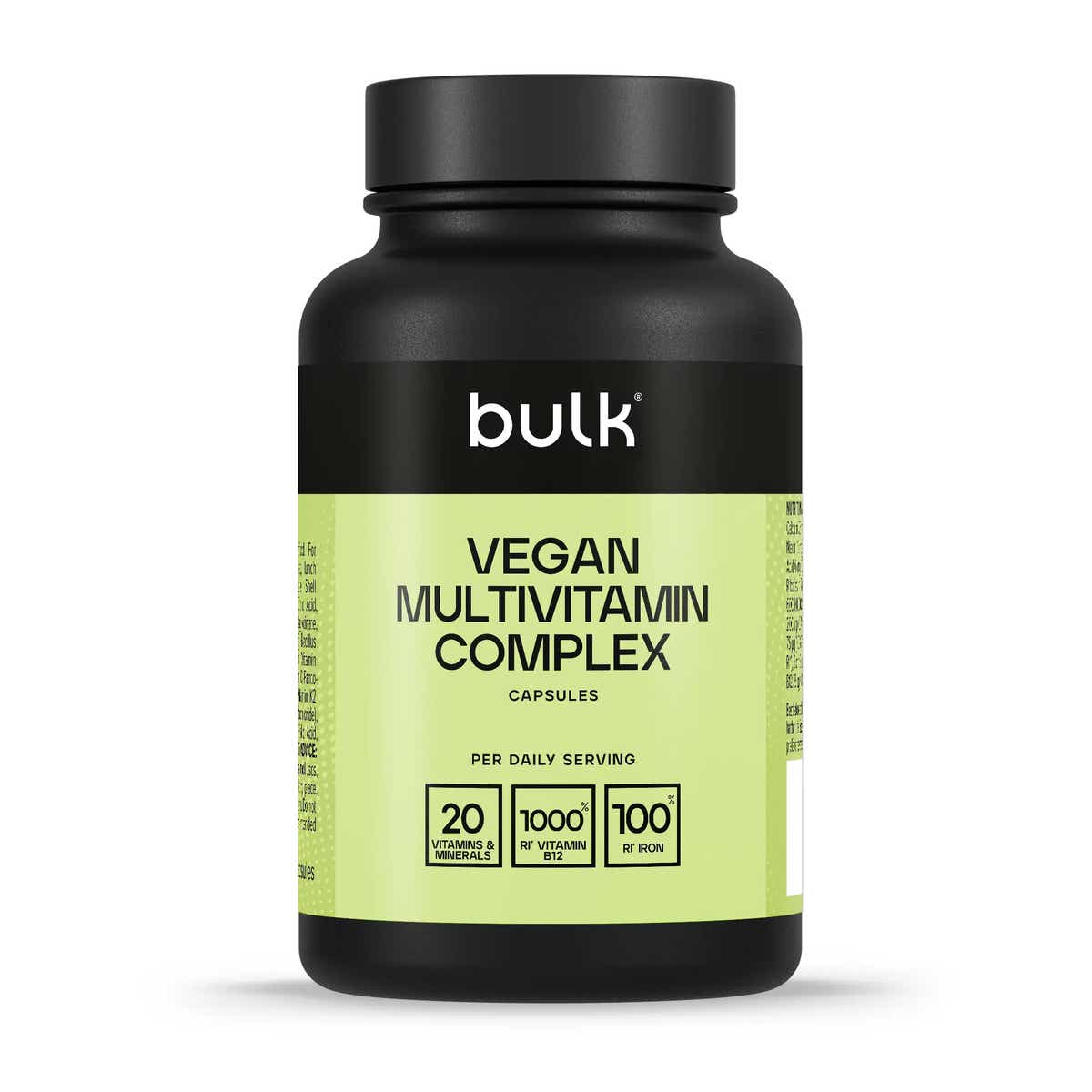 Vegan Multivitamins | Packed with 20 Vitamins | Bulk™